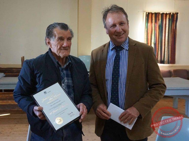 Local man recognised among state’s longest serving JPs – The Cobar Weekly