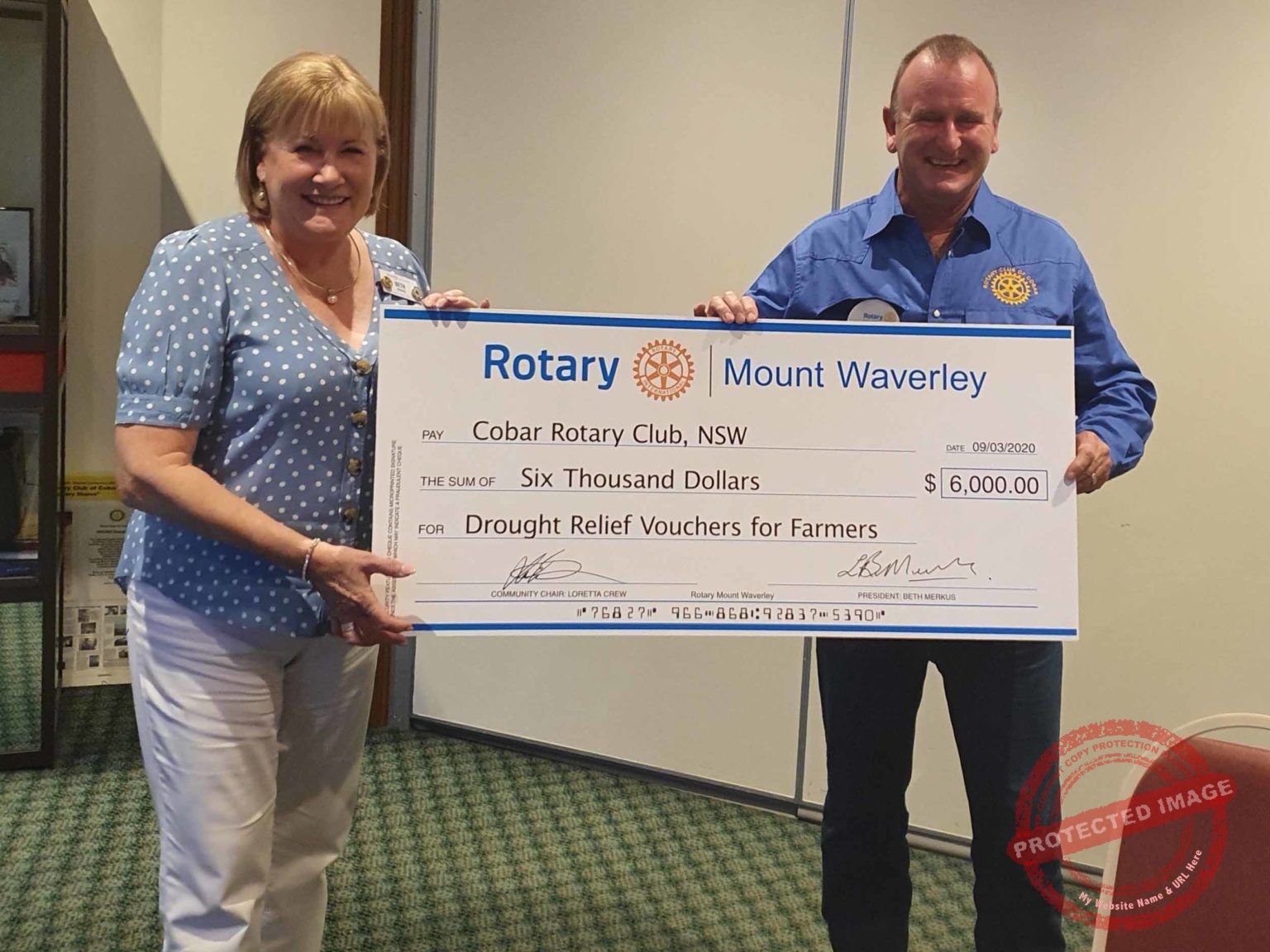 Rotary’s drought relief topped up with a $6,000 donation – The Cobar Weekly
