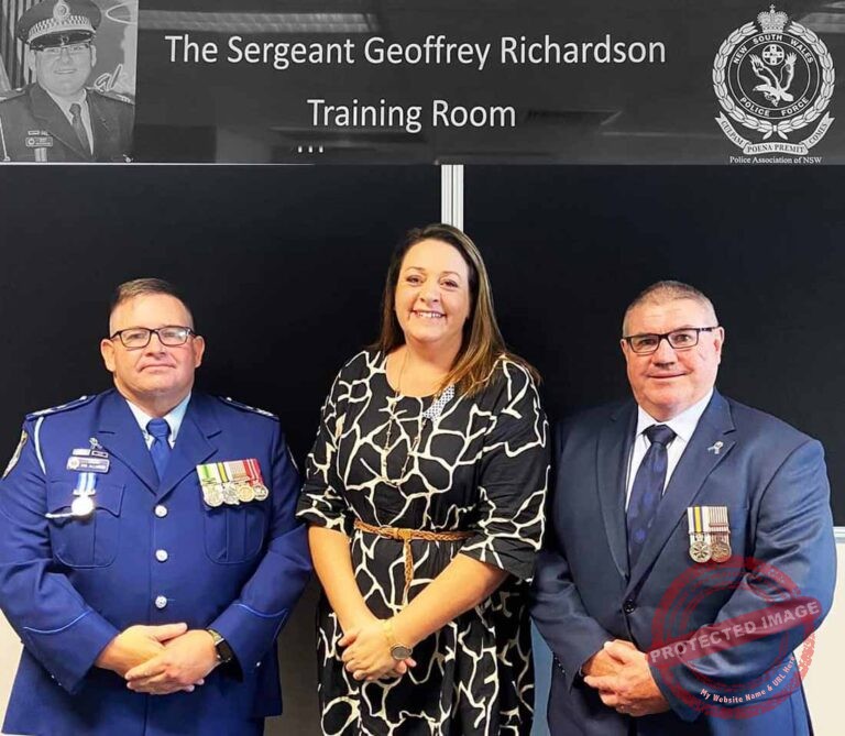 Dedication to former Cobar police officer Sgt Richardson – The Cobar Weekly