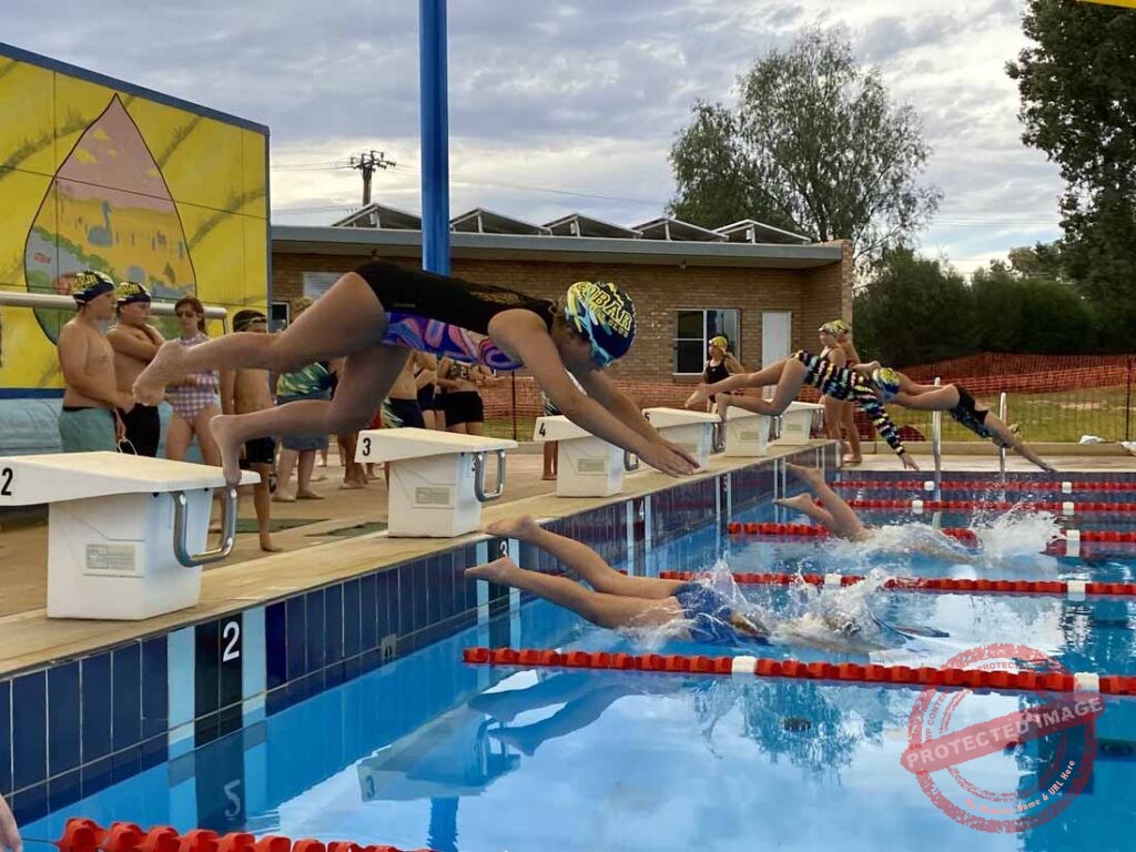 Junior swimmers hit the blocks – The Cobar Weekly