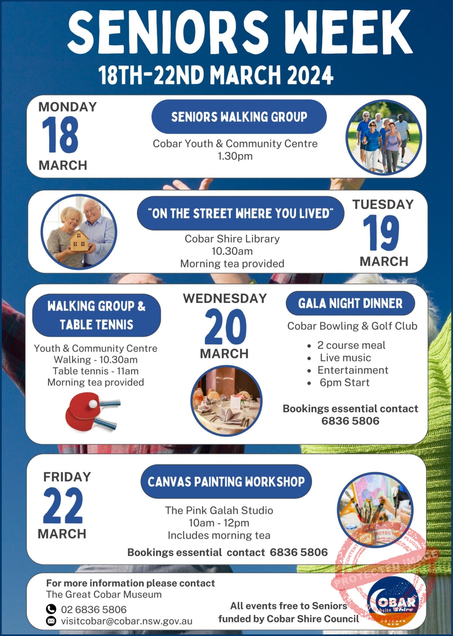 Seniors Week 18-22 March – The Cobar Weekly