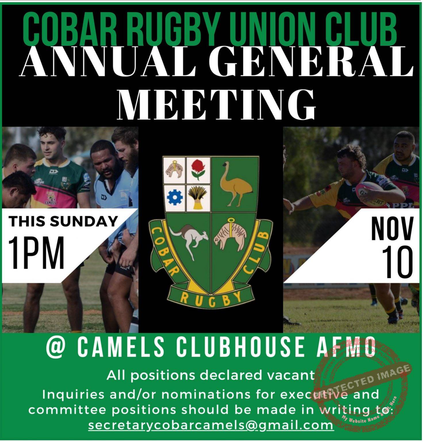 Cobar Rugby Union Club AGM – The Cobar Weekly