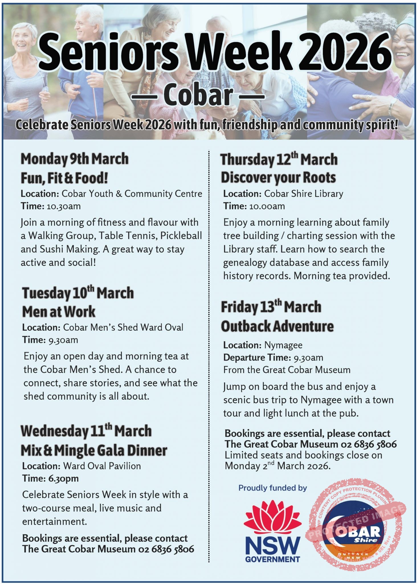 Seniors Week 2026 – The Cobar Weekly
